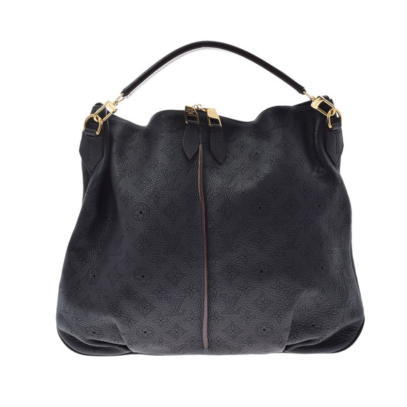 Louis Vuitton | Bags | Louis Vuitton Monogram Mahina Selene Black ...